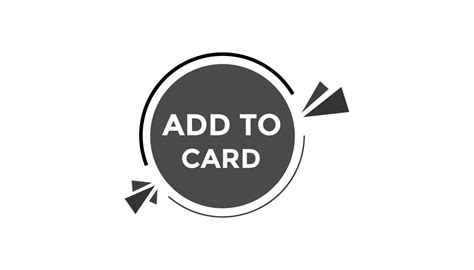 Add To Card Button Web Banner Templates Vector Illustration 16765144