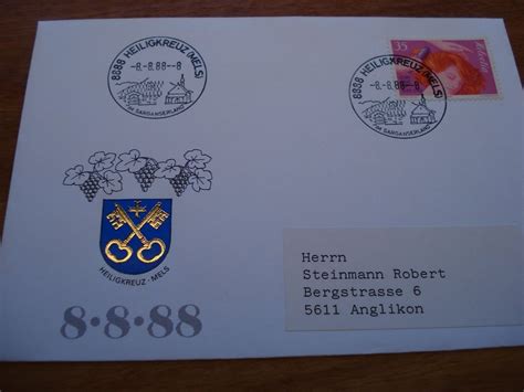 Beleg 8 8 88 8 8888 Heiligkreuz Kaufen Auf Ricardo