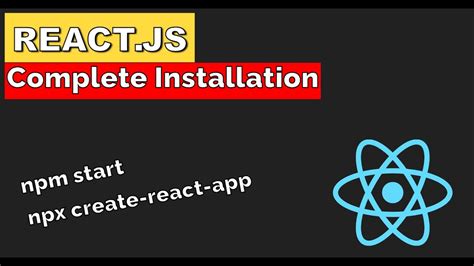 react setup up and run our first react project from stratch youtube