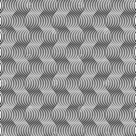 Vector Pattern Repeating Linear With Abstract Wavy Line Stock Vector Illustration Of Repeat