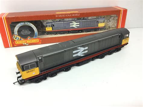 Hornby R250 Oo Gauge Class 58 No 58007 In Railfreight Livery
