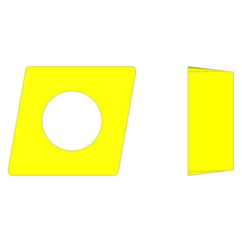 ultra dex 913 000 159 0 187 circle diameter x 0 015 corner radius x