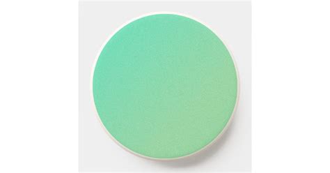 Green Ombre Glitter Look Popsocket Zazzle