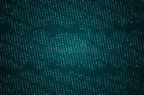 Binary Computer Code Background Stock Vector Illustration Of Business