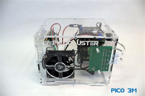 Pico 3m Raspberry Pi5 Cluster 8gb Picocluster Desktop Datacenter