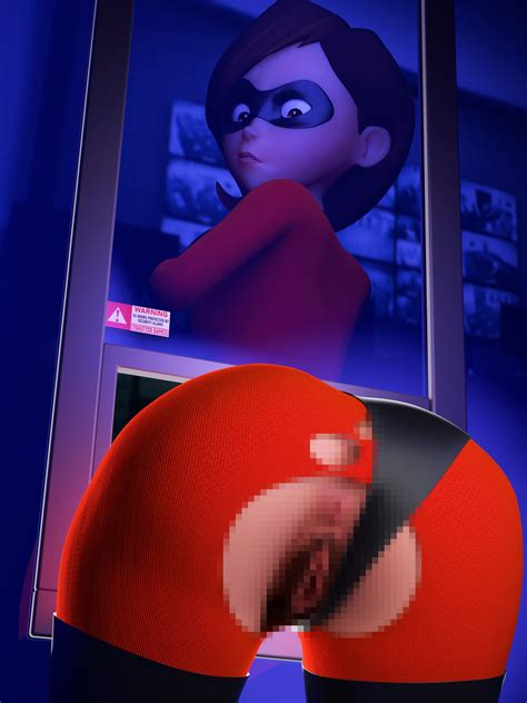Rule 34 1girls 3d Anus Ass Blender Censored Disney Elastigirl Female