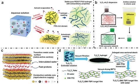 A The Process Of Making Pure Pedotpss Conductive Hydrogel Reproduced