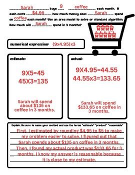 Create Your Own Multiplication Problem By Too Fun TPT