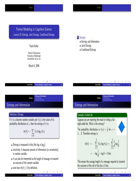 lecture25 lecture25entropy joint entropy conditionalentropy pdf