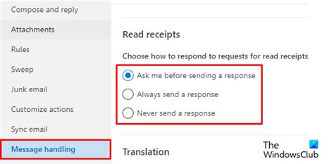 How To Enable And Request Delivery Or Read Receipt In Outlook