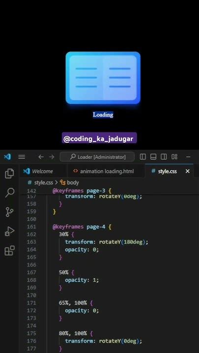Css Animation Loading Programming Coding Htmlcss Code Youtube