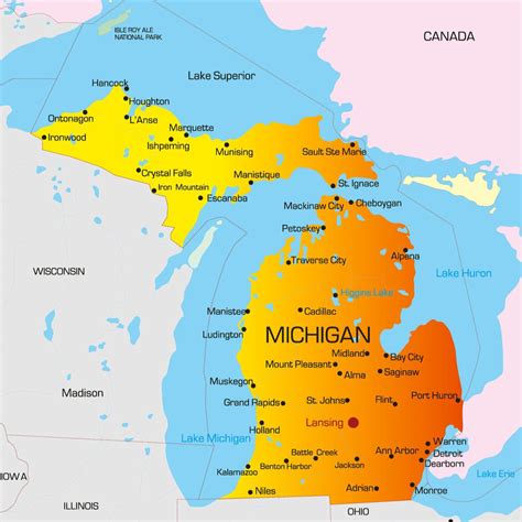 Marine City Michigan Map At Ronald Piper Blog