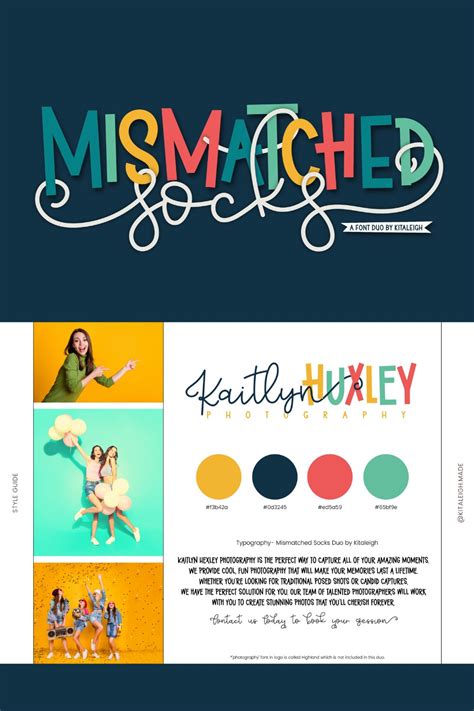 Mismatched Socks Font Duo