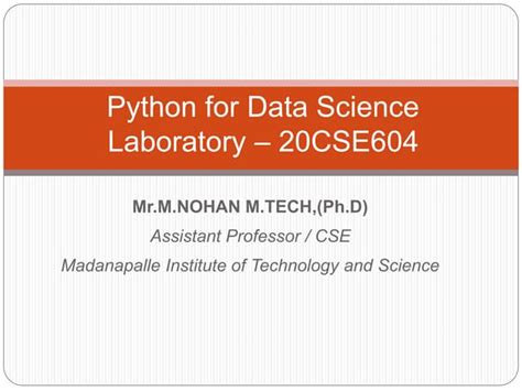 Pds Unit 1 Introdiction To Dsppt Databases Computer Software And