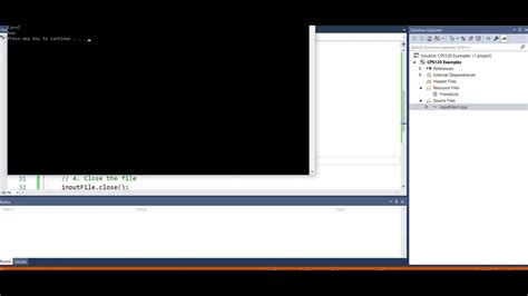 input files loop and checking for end of file youtube