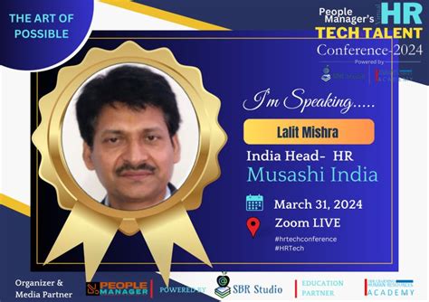 I Will Be Speaking In Hr Tech And Talent Virtual Conference Hosted By
