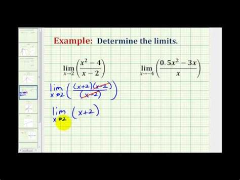 Determine Limits Analytically By Factoring Video Calculus CK Foundation