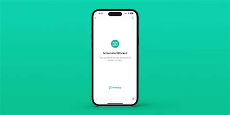 Whatsapp Aims To Block Taking Screenshots For View Once Media