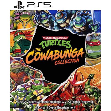 Teenage Mutant Ninja Turtles The Cowabunga Collection PS5 - PSX Game Store