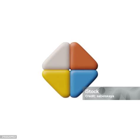 바우 하우스 스타일의 3d 벡터 아이콘입니다 고립된 배경입니다 3차원 형태에 대한 스톡 벡터 아트 및 기타 이미지 3차원 형태 Brutalism 개념 Istock