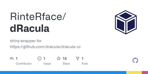 github rinterface dracula shiny wrapper for