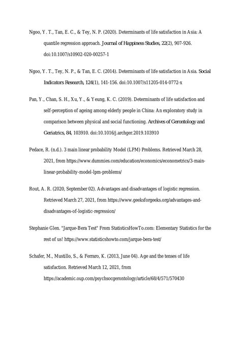 Econometrics Assignment Ubeq 2123 Econometrics Utar Thinkswap