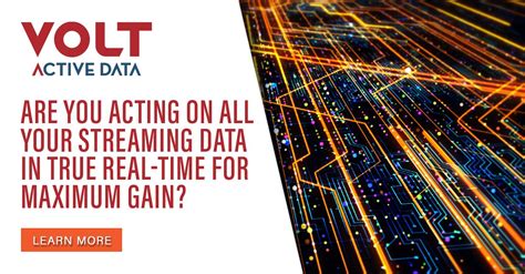 Volt Active Data On Linkedin 5g And Iot Have Created An Explosion Of Data That Far Surpasses The…