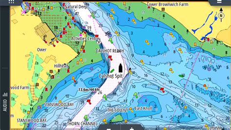 Mapping Simrad Marine Electronics