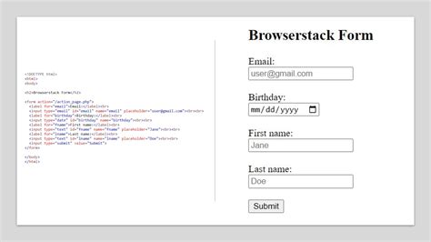 Cross Browser Compatibility Issues With Form Input Browserstack