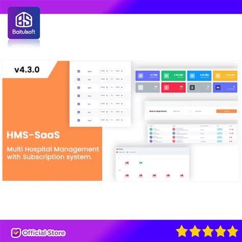 Jual Source Code Aplikasi Hms Saas Laravel Multi Hospital Management