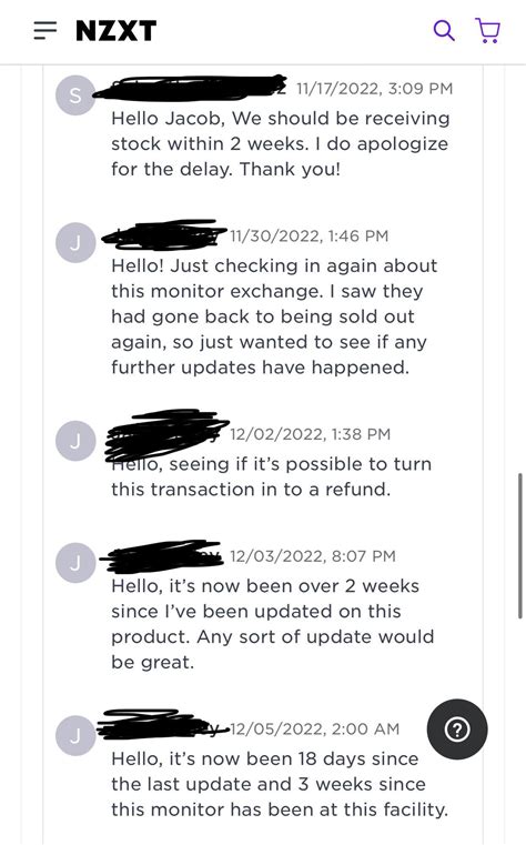 Anyone Else Having Trouble Contacting NZXT R NZXT