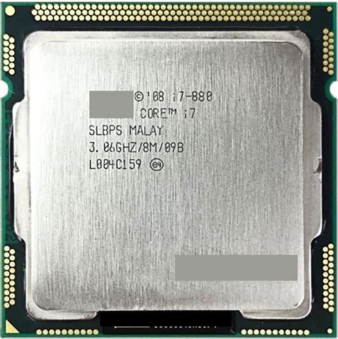 Hardware Del Computer Processore Cpu Core I7 880 I7 880 3 0 Ghz Quad Core 8m 95w Lga 1156