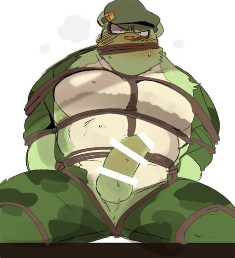 Rule 34 1boy Anthro Artist Request Flippy Htf Fliqpy Furry Gay Green Skin Happy Tree Friends