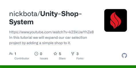 Github Nickbotaunity Shop System Watchv