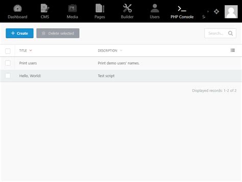 PHP Sandbox Plugin October CMS