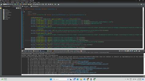 When I Am Running Appium Basic Test Then Error Message Showing Page 2 Tutorials