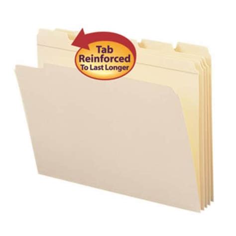 Smead SMD10356 Letter Size File Folder Manila 1 Kroger