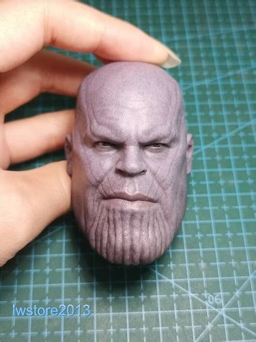 1 6 Thanos Josh James Brolin Calm Head Sculpt For 12 Male Action