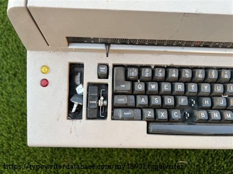 1981 Ibm Memory Typewriter 100 On The Typewriter Database