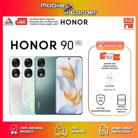 Ready Stock HONOR G GB GB MP Ultra Clear Camera Dimming OLED Display