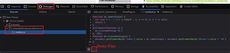 dvwa javascript pentest journeys