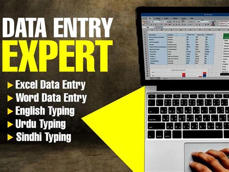 microsoft excel data entry upwork