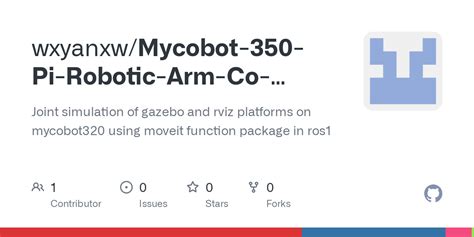 Github Wxyanxwmycobotgazebomoveitrvizsimulation Joint