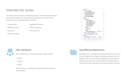 Odbc Driver For Salesforce 软件 官方授权正版软件平台