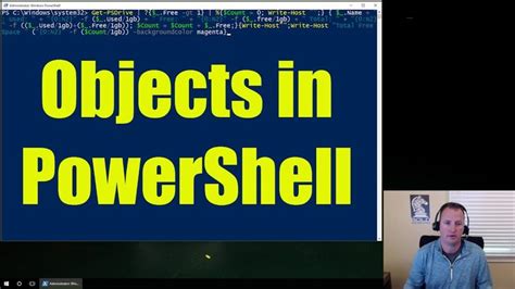 Manipulating Objects In Microsoft Powershell Video 2 Freewriting