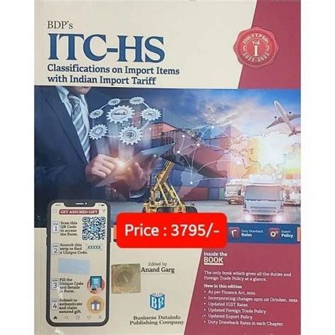 Bdps Itc Hs Classifications On Import Items With Indian Import Tariff