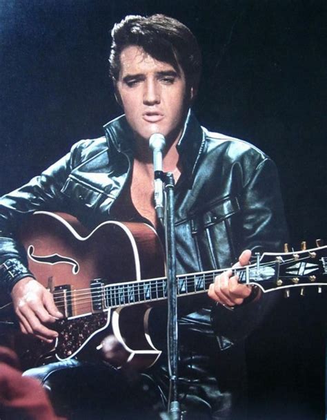 Mebayphitmelvis Presley Clipping 1968 Color Photo Comeback