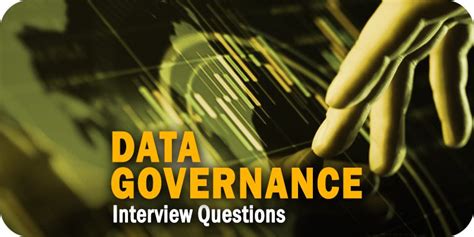 5 Data Governance Interview Questions And Answers To Know