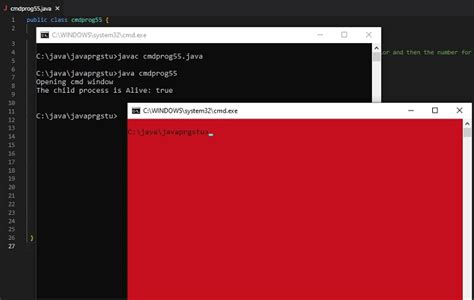 Java Run Cmd Process