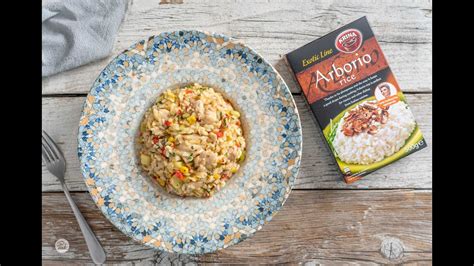 Ризото с пиле зеленчуци и ориз Арборио Крина Youtube